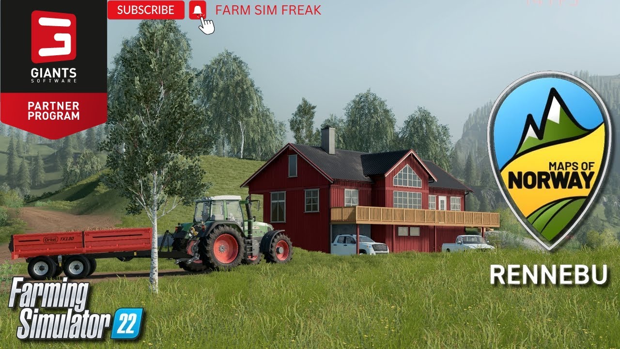 FARMING SIMULATOR 22 RENNEBU WITH FRIENDS #3 - YouTube