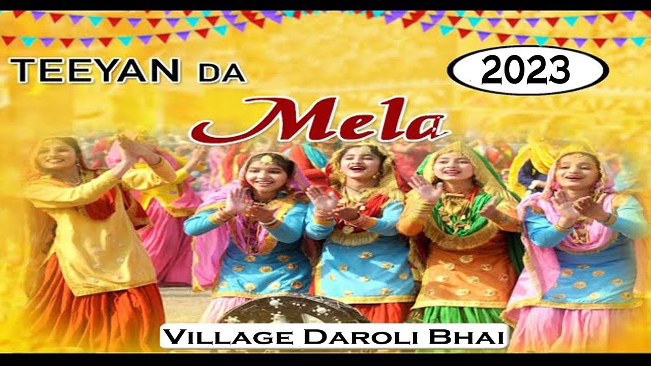 Live.Teeyan Da Mela Daroli Bhai || Nazar Photography Lumma-jattpura {M ...