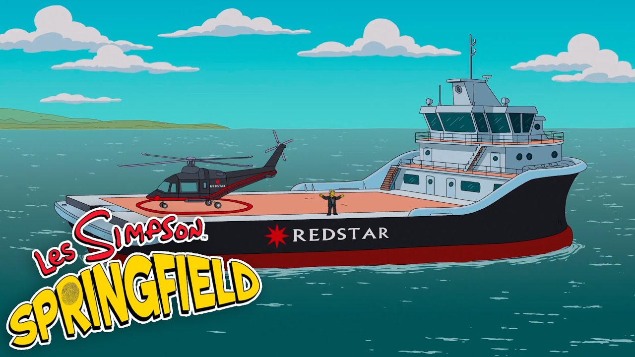 BARCO DE REDSTAR #4 | EVENTO: PARA TODOS LOS RICOS | LOS SIMPSONS ...