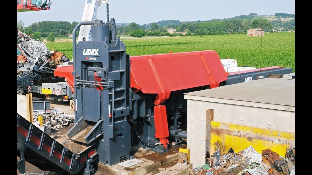 COPEX Side compression LIDEX1000 shearing HMS (up to 42t/h cutting at ...