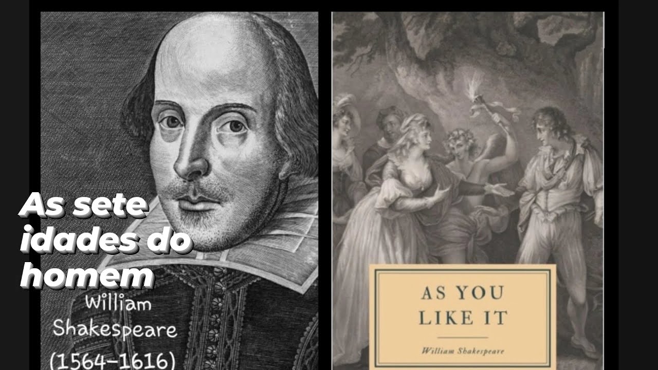 68. Para refletir...: "As sete idades do homem", Shakespeare. - YouTube