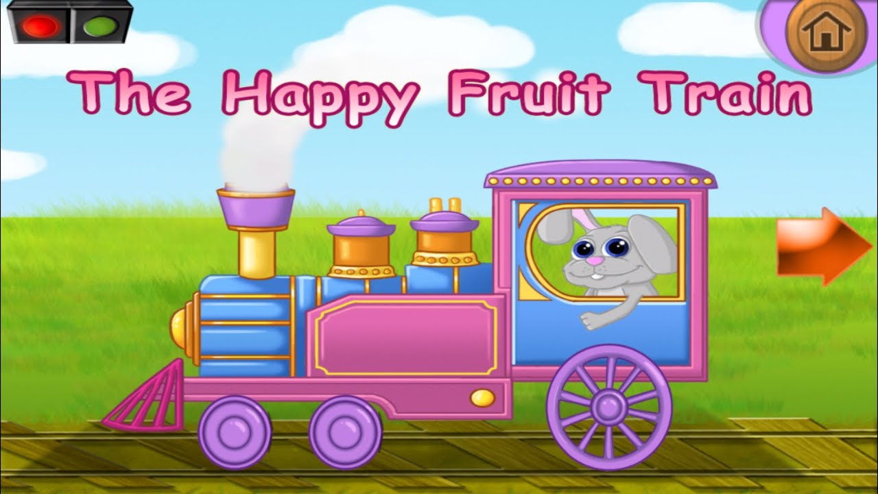 ABC Phonics Fruits|Happy ABC Fruit Train|ABC Kids - YouTube