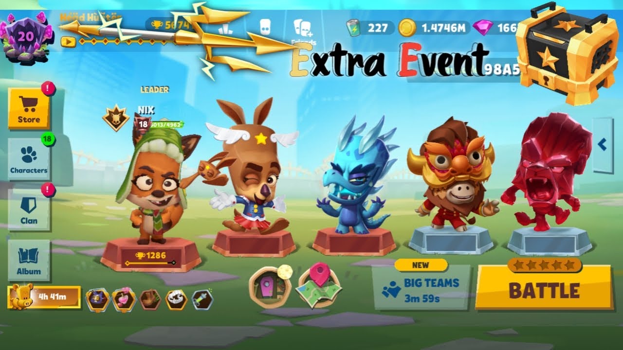 Zooba Squad Nix Molly Donna Buck Duke Extra Event Lbc Crate Gameplay ...