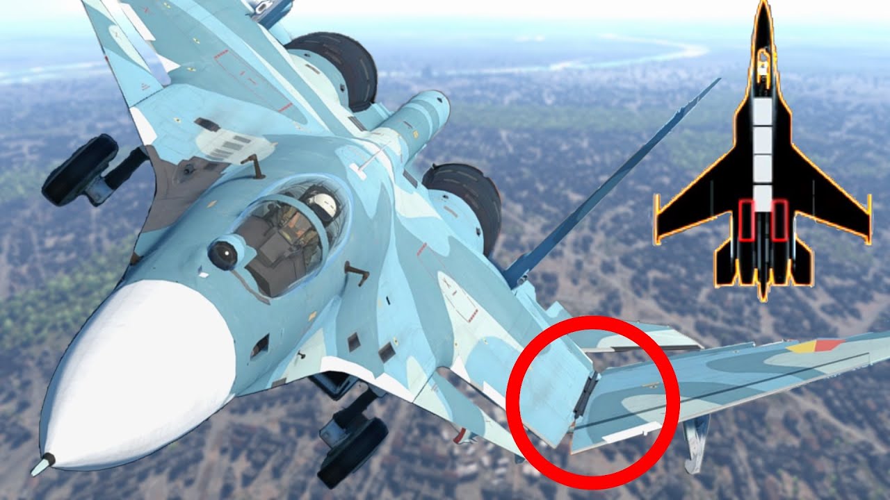 Playing as a Su-33 in War Thunder...... Foldable wings - YouTube