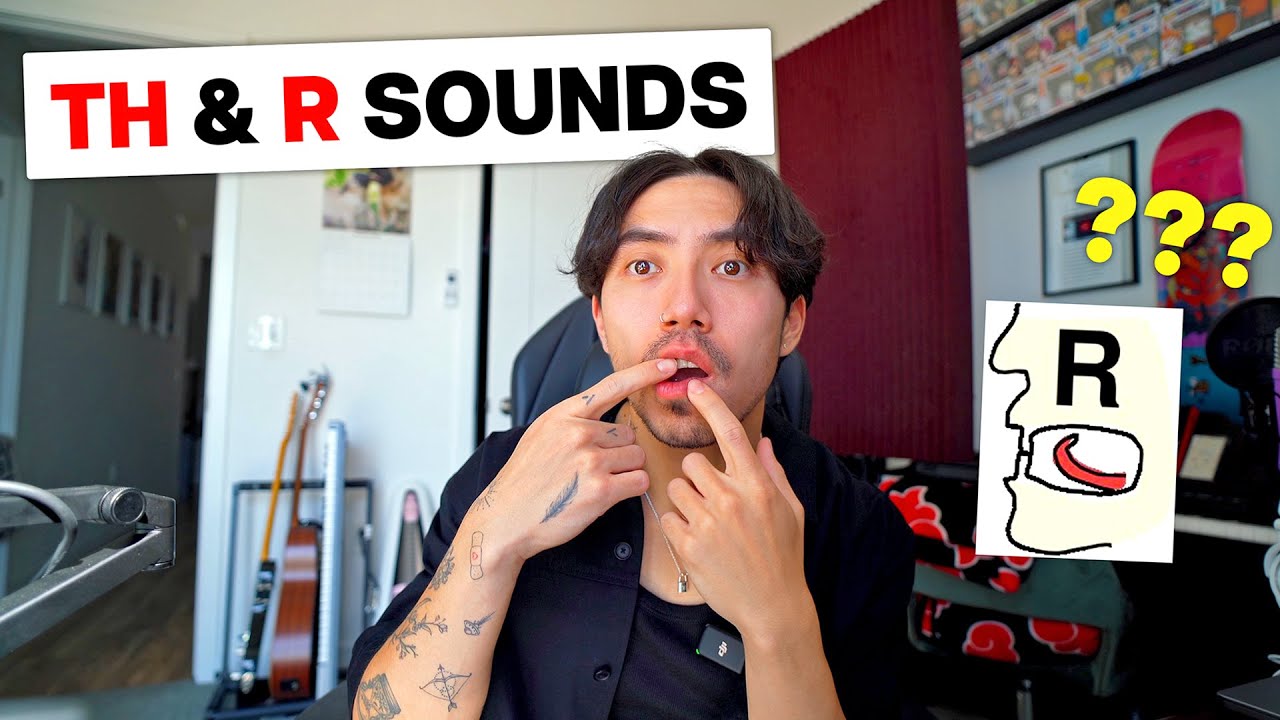 TH and R sounds in AMERICAN ENGLISH! *pronunciation tutorial* - YouTube