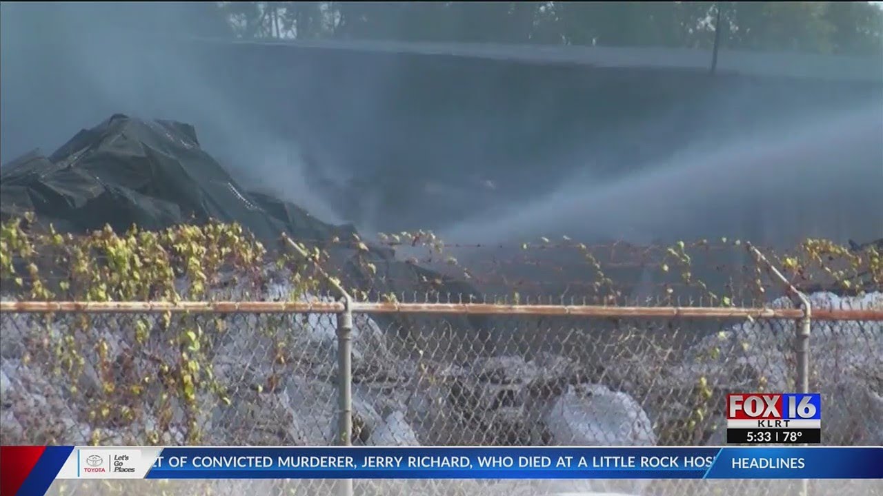 Little Rock crews working to clean up aftermath of recycling center ...