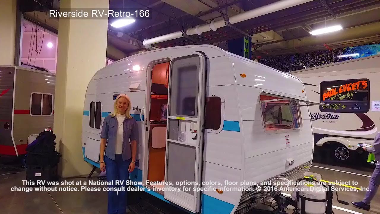 2017 Riverside RV Retro 166 - YouTube