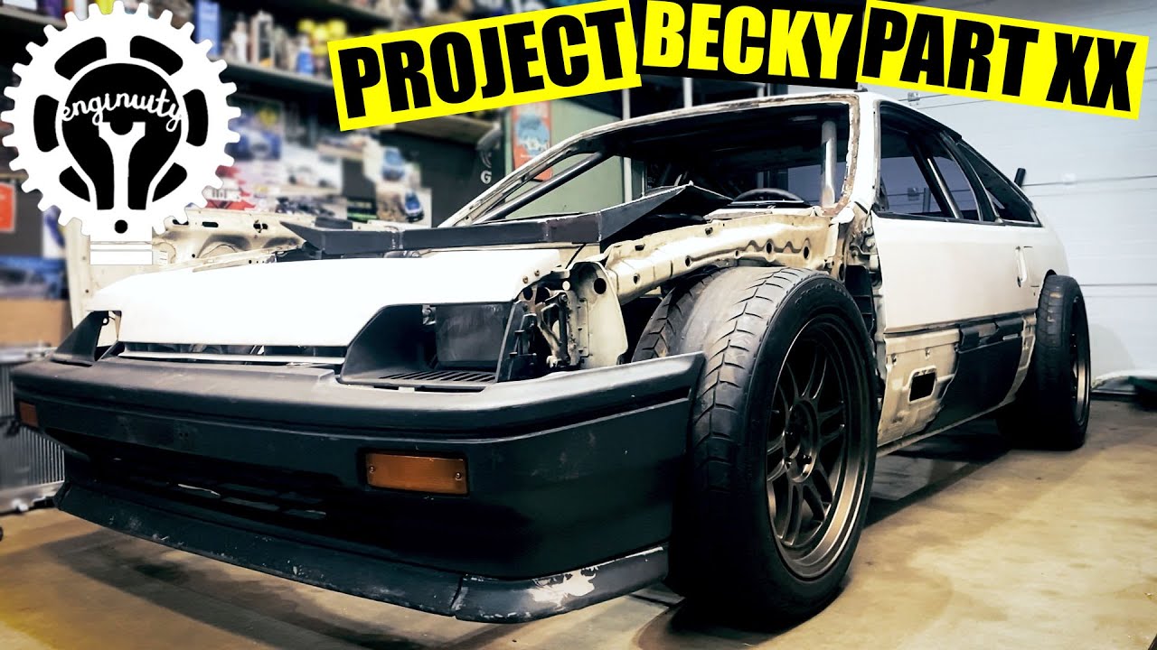 Subaru Powered Honda CRX Build Suspension Wrap Up [E45] - YouTube