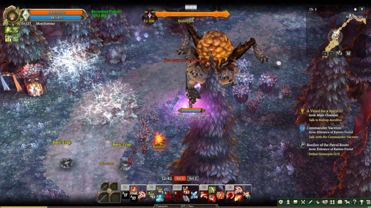 Tree of Savior - Barbarian C3 Pouncing skill - YouTube