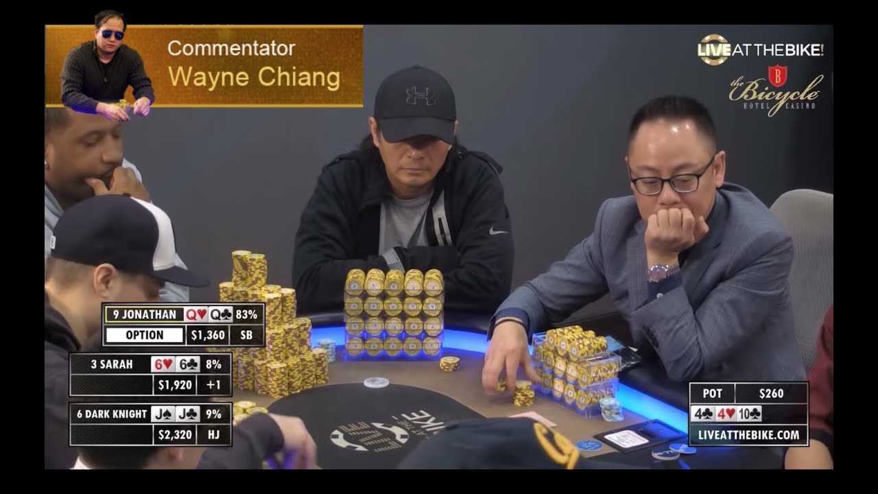 Live at the Bike $20/$40 LHE - "Jonathan Ing CRUSHES Limit Holdem ...