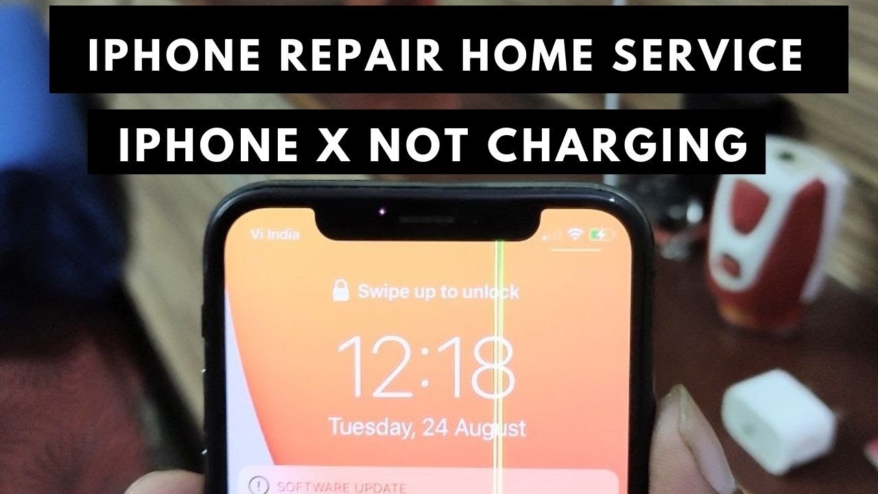 iPhone X Not Charging #Shorts Video Repair Home Service Delhi BSAS ...