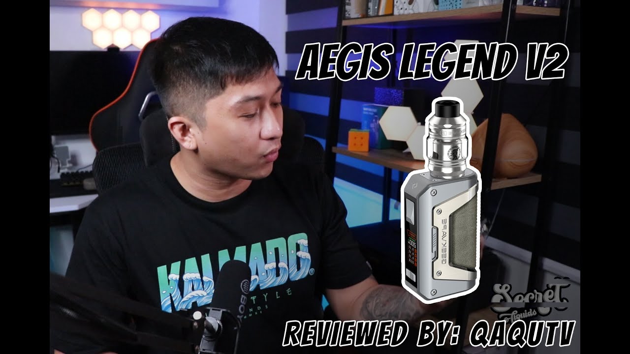 Aegis Legend V2 by: Geekvape|| Reviewed by: QaquTV - YouTube