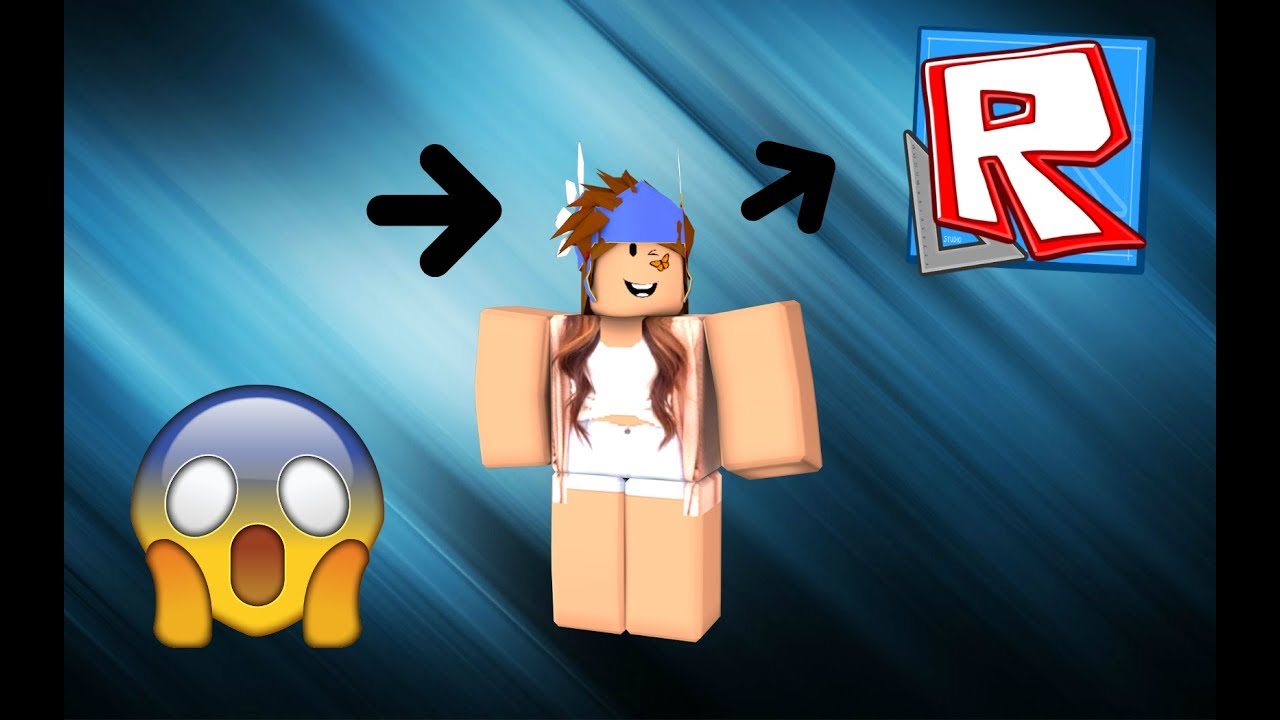 How to make an model of yourself in roblox studio! (easy) - YouTube