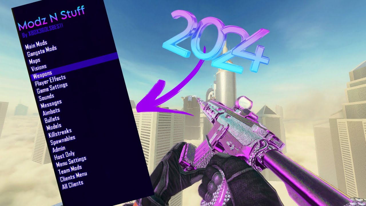 How To Get MOD MENU black ops 2 2024! (xbox one/s/x) - YouTube
