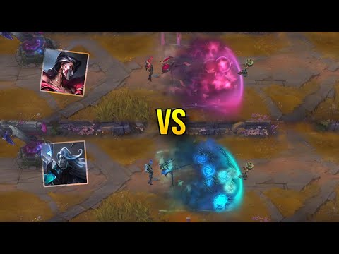 Masque of the Black Rose Renata vs Fright Night Renata - Skin Comparison - League of Legends