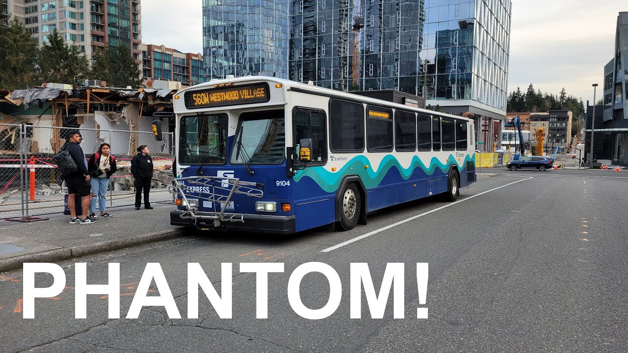 Phantom! - Sound Transit (Pierce Transit) 2008 Gillig Phantom No. 9104 ...
