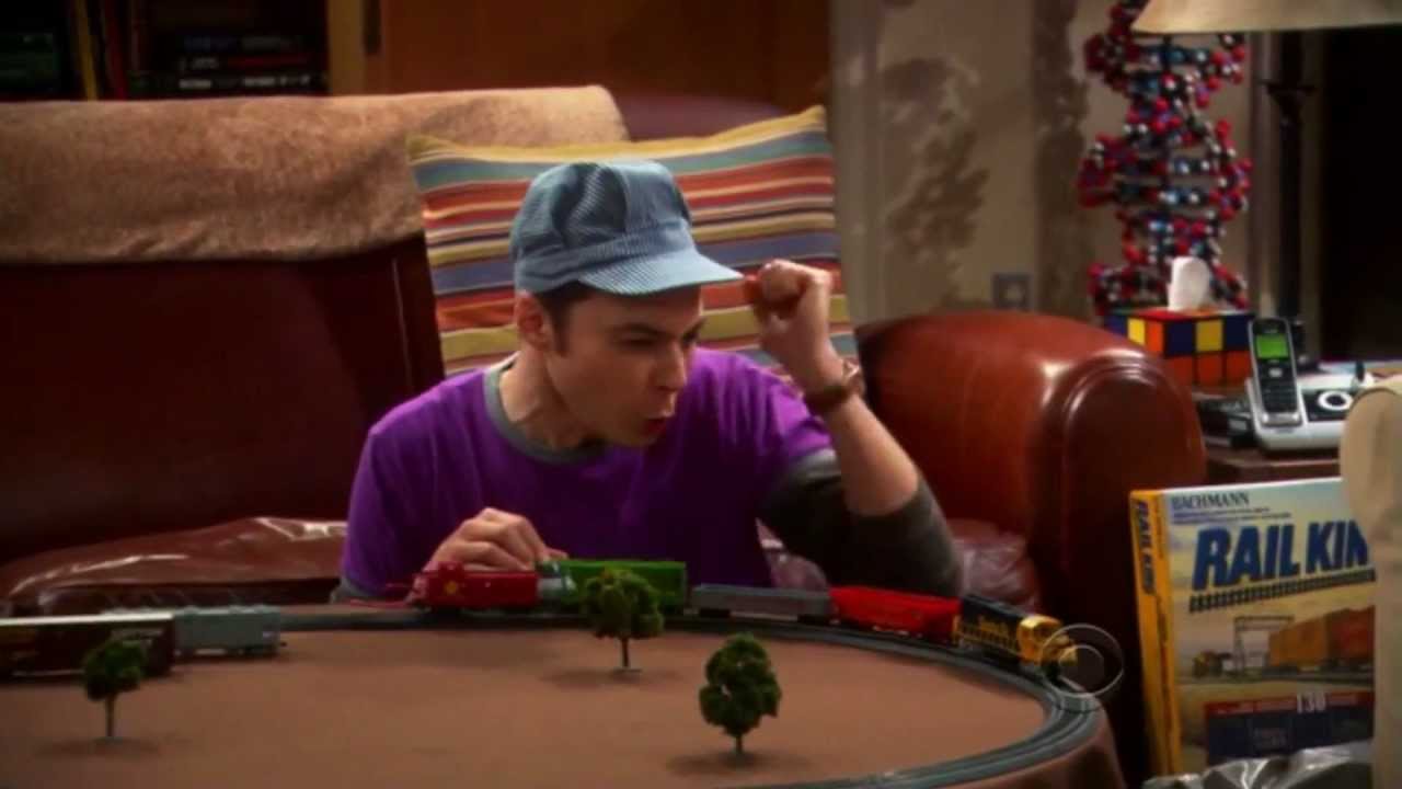 The Big Bang Theory - Sheldon All aboard - YouTube