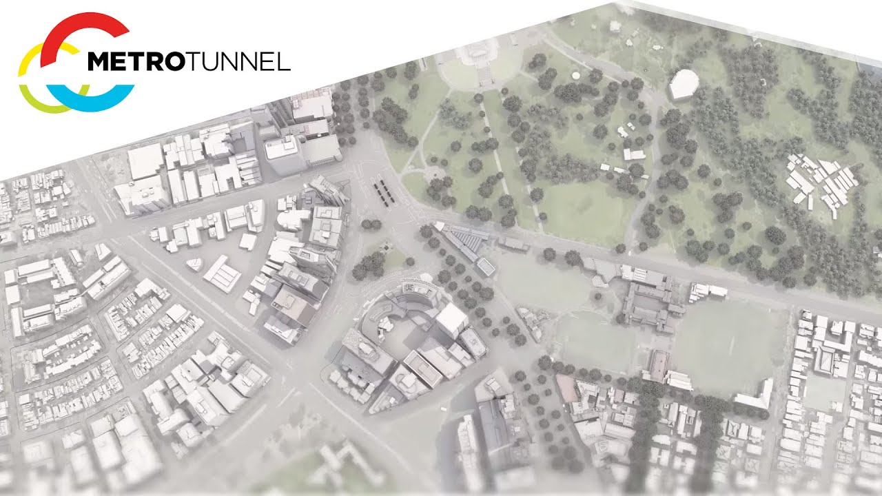 Metro Tunnel - Upcoming changes to St Kilda Road - YouTube