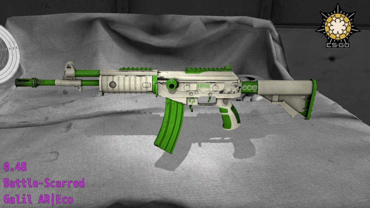 Galil AR Eco - Skin Wear Preview - YouTube