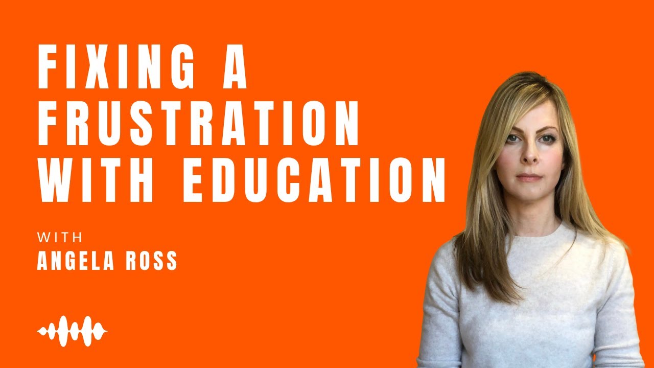Fixing a frustration with education | Founder Sessions 26 - YouTube