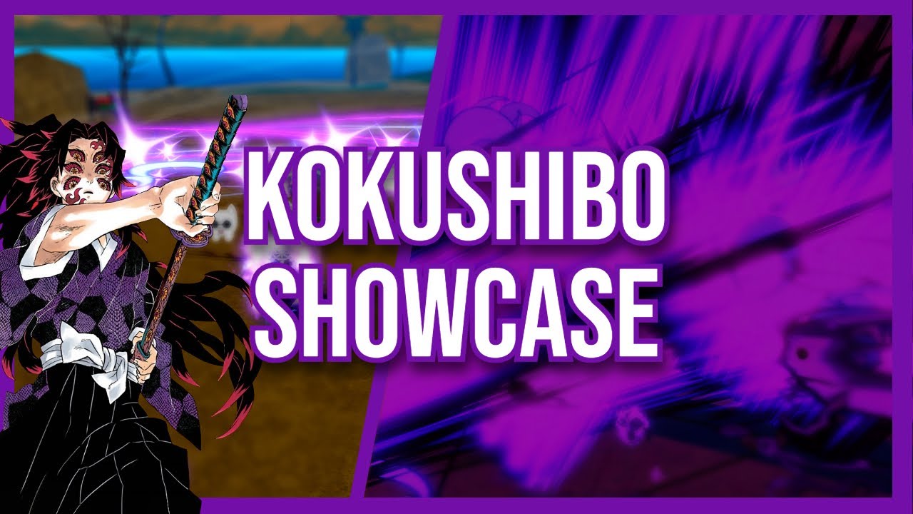 Kokushibo Showcase + How To Get It | Anime Spirits - YouTube