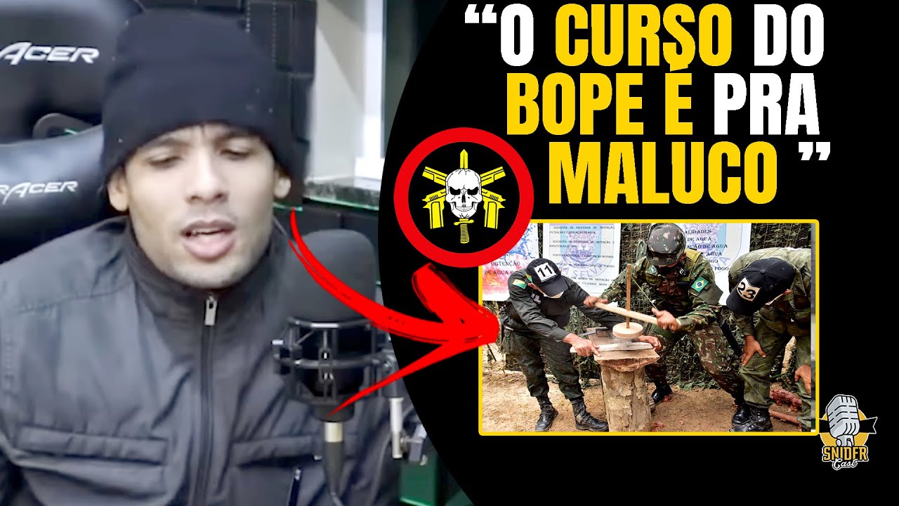 O CURSO DO BOPE É PIOR QUE O FILME, TIVE UM AMIGO QUE SE FOI DURANTE O ...