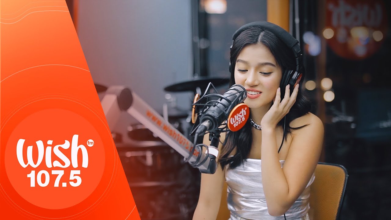 Belle Mariano performs "Bugambilya" LIVE on Wish 1075. Bus - YouTube