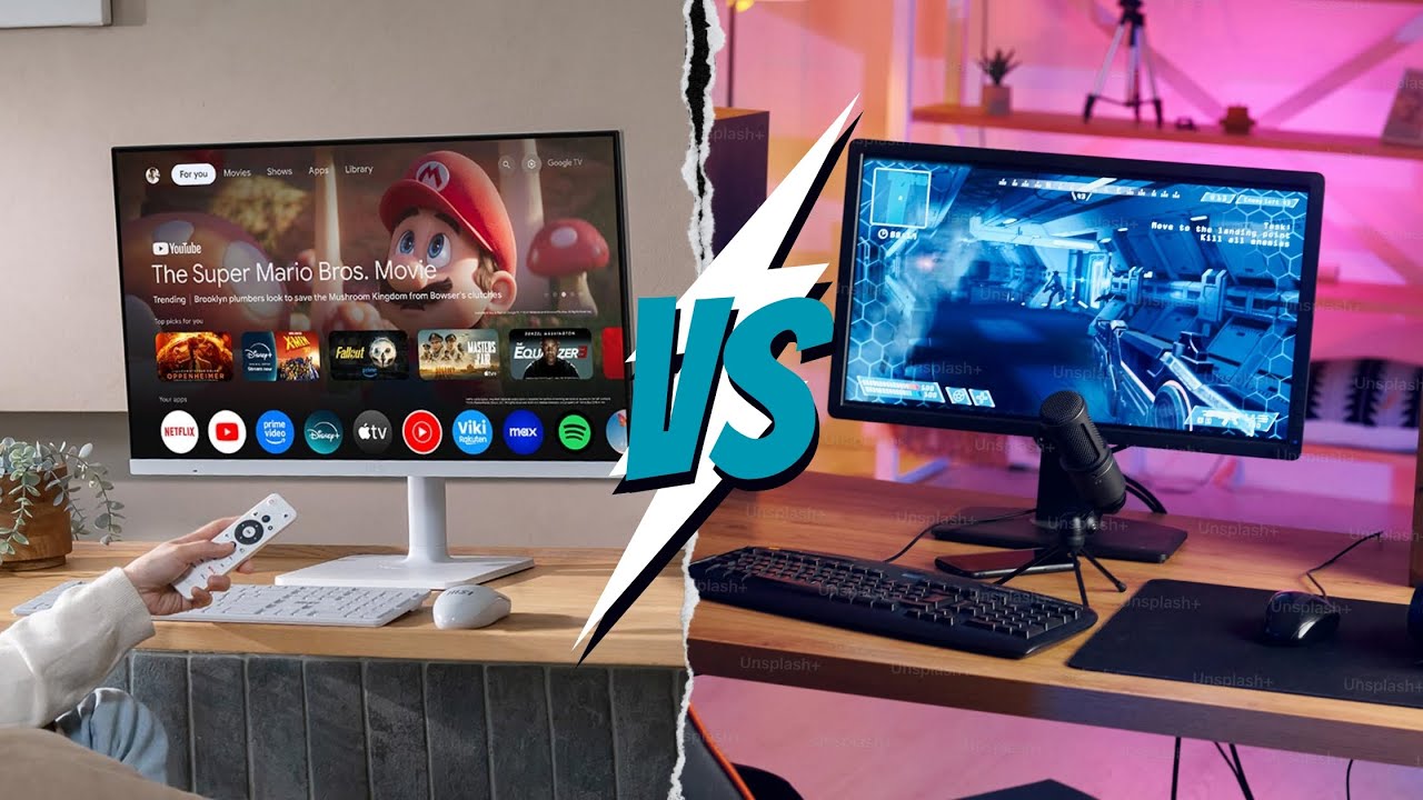 TV Vs PC Monitor: What’s the Best Choice for Your Desk Setup? - YouTube