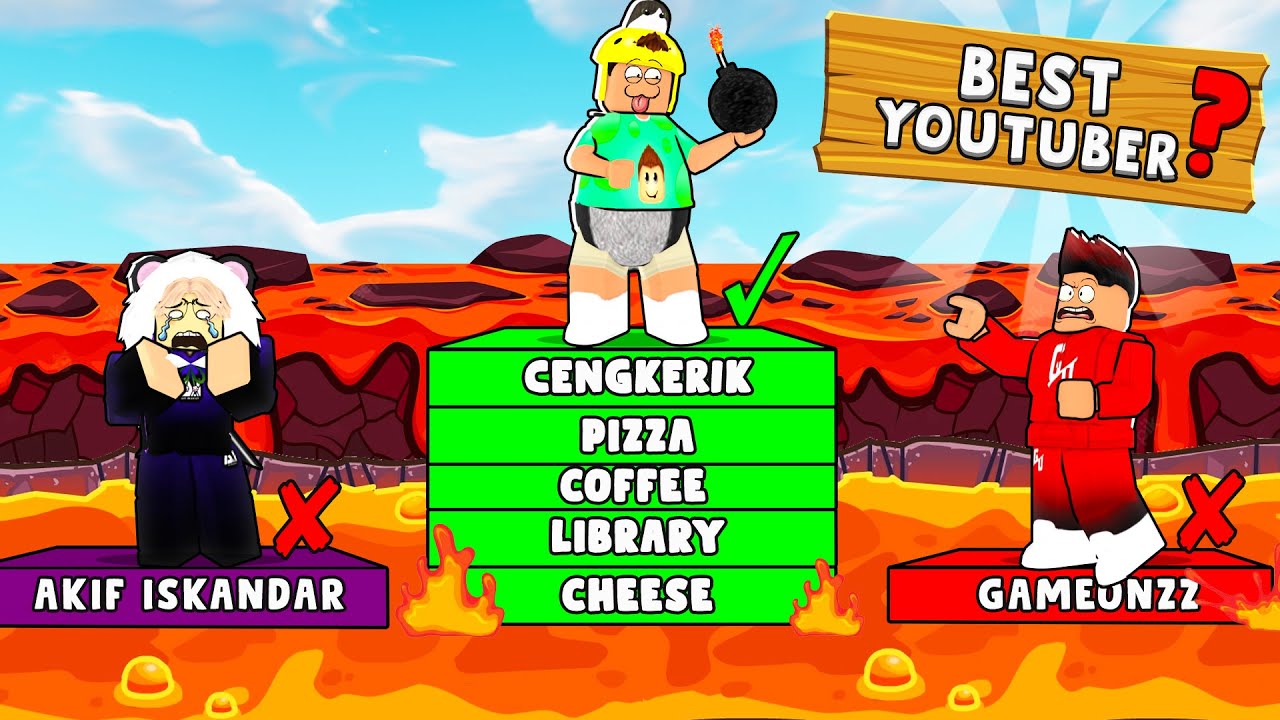 Aku Bergaduh Dengan @Gameonzz 👿! | Popular Answer | (Roblox Malaysia ...
