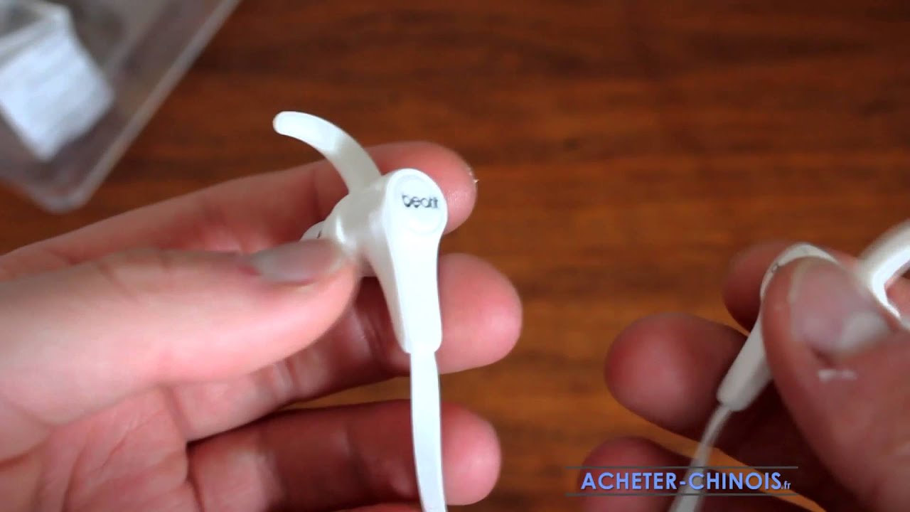 Écouteurs Beatit G18 bluetooth - Unboxing & Test - YouTube