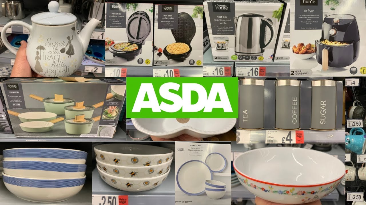 WHAT'S IN ASDA HOME SECTION/REDUCED PRICES/HOME ESSENTIAL & MORE ON ...