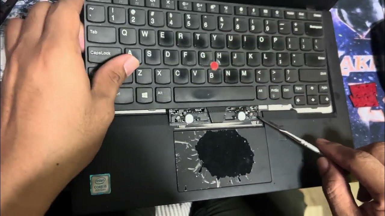 HOW TO REMOVE AND REPLACE KEYBOARD OF LENOVO THINKPAD X280 - YouTube