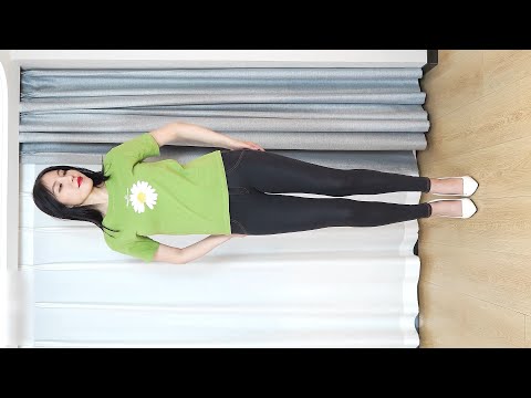 深黑牛仔裤紧身热舞的美女