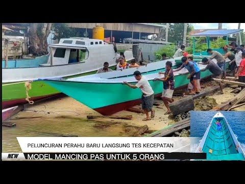 Small boat launch and speed test - YouTube