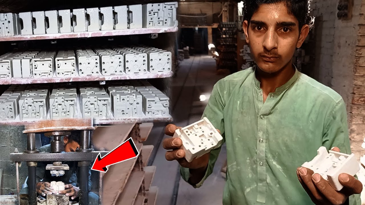 How to make High Power Switch socket with incredible process - YouTube