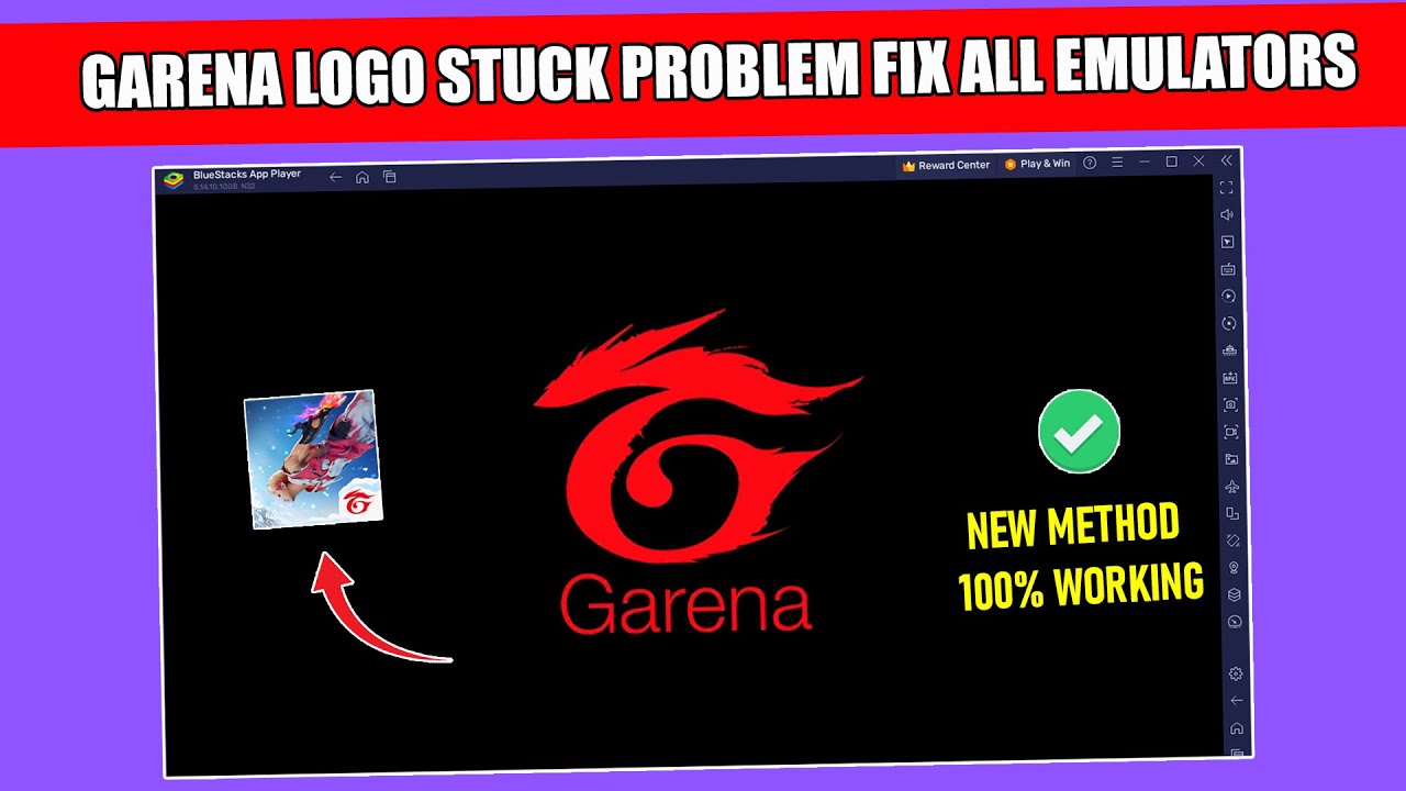 How To Fix Free Fire / Free Fire MAX Stuck on Garena Logo Problem in ...