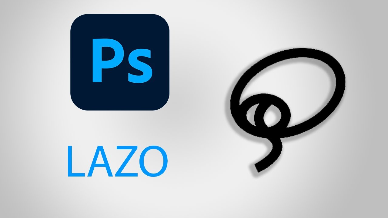 Herramienta Lazo en Photoshop - YouTube