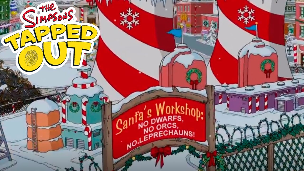 The Simpsons: Tapped Out | Christmas Event | #9 (2020) - YouTube
