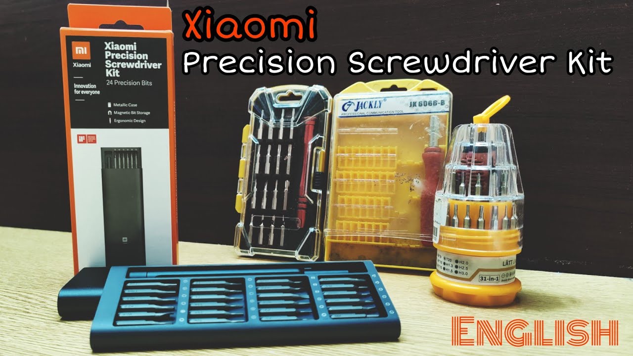 Xiaomi Precision Screwdriver Kit - Review (English) - YouTube
