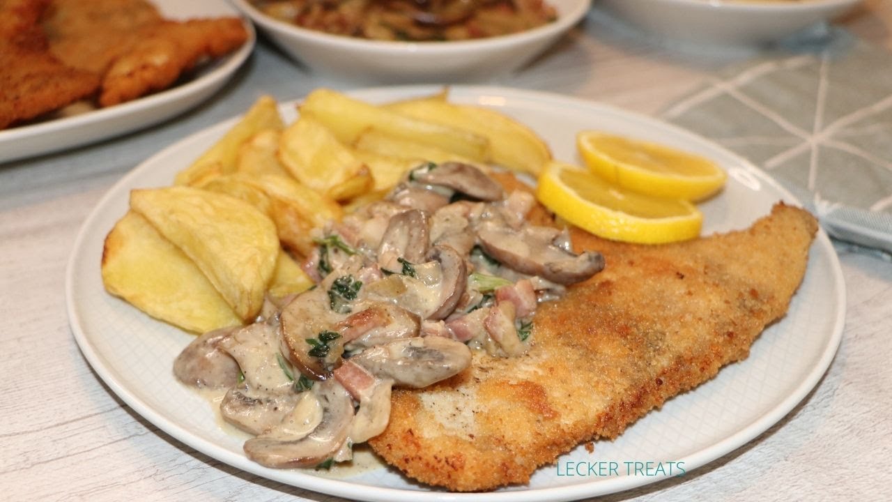 CLASSIC GERMAN JÄGERSCHNITZEL & JÄGERSAUCE YOU MUST TRY | German ...