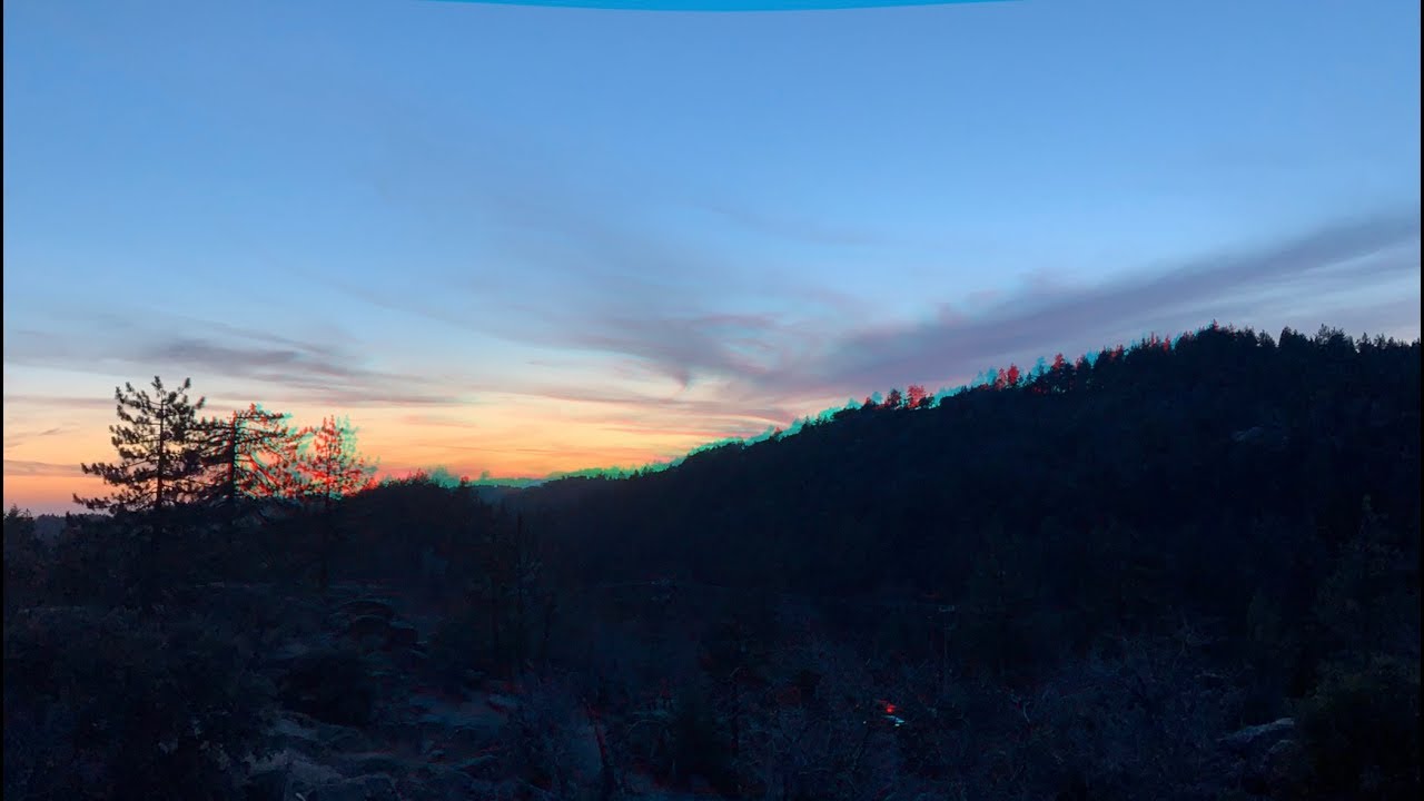 Big Bear Sunset Timelapse - YouTube