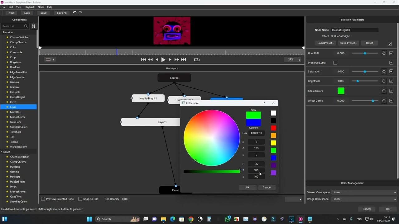 the 5 ways i could remember to make rgb to bgr using s_effect - YouTube