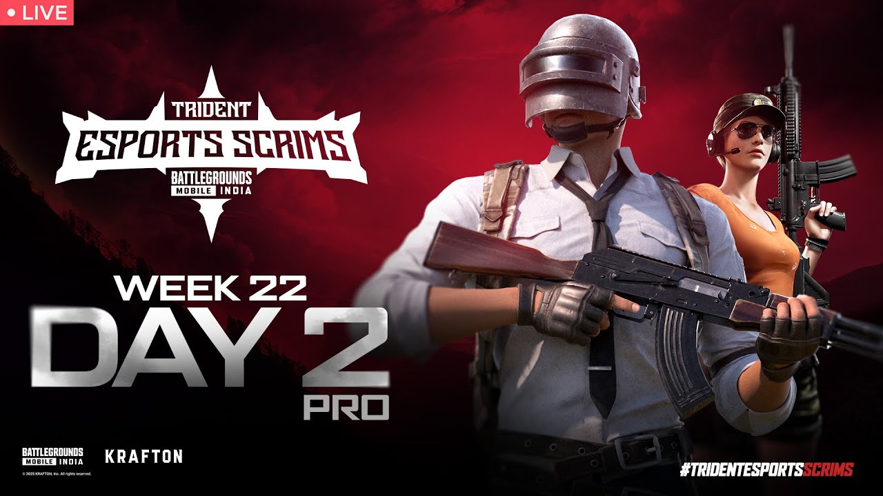 Trident Esports Scrims pro - Week 22 Day 2 - YouTube