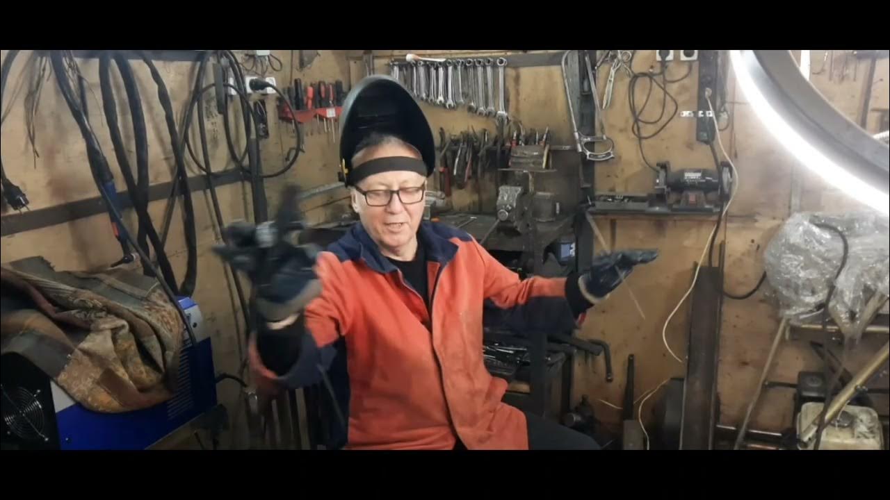 Сварка с отрывом - YouTube