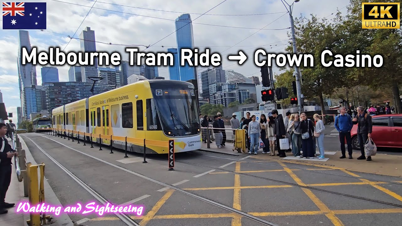 Melbourne Tram Ride | Albert Park to Crown Casino via South Melbourne ...