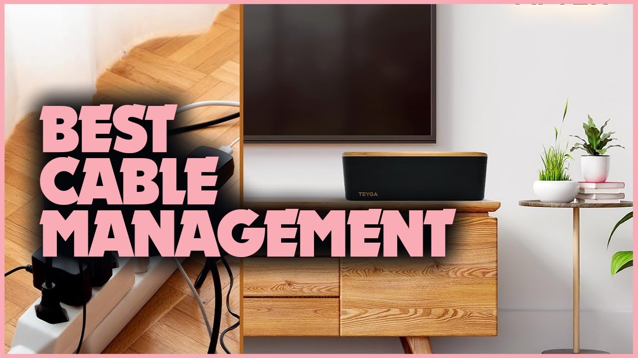 Clean Up Your Desk: Best Cable Management Ideas! - YouTube