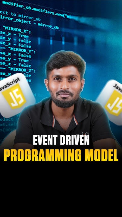 Event Driven Programming in Model In Javascript | #shorts - YouTube