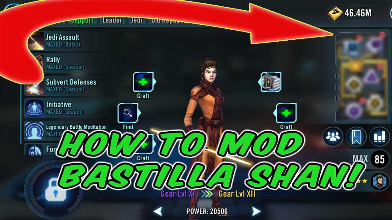 How to Mod Bastilla Shan! Modding Series #29. Lets fix those mods with ...
