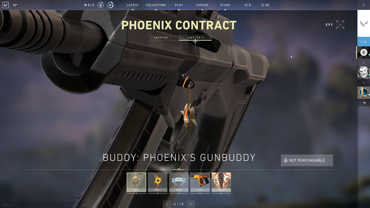 Phoenix's Gunbuddy preview - Valorant Closed Beta - YouTube