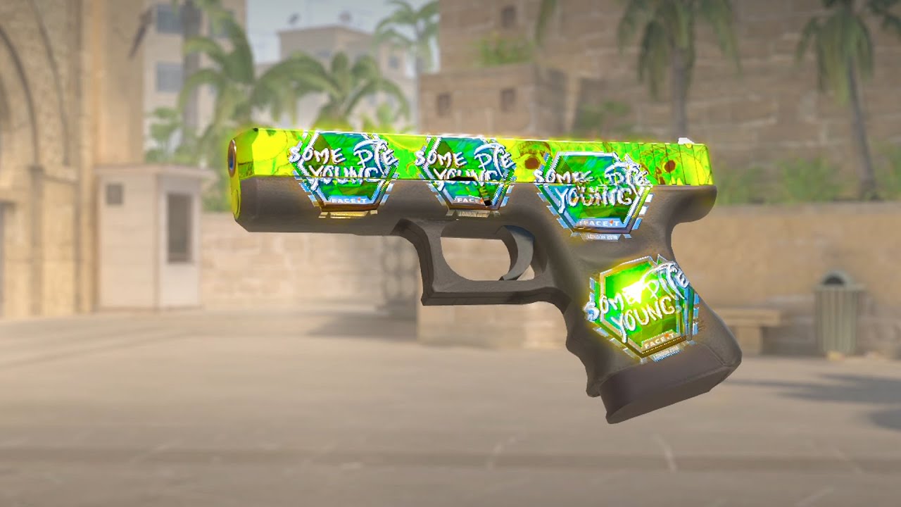 CS2 Updated SDY Foil London - Glock 18 Nuclear Garden + 4x SDY Foil ...